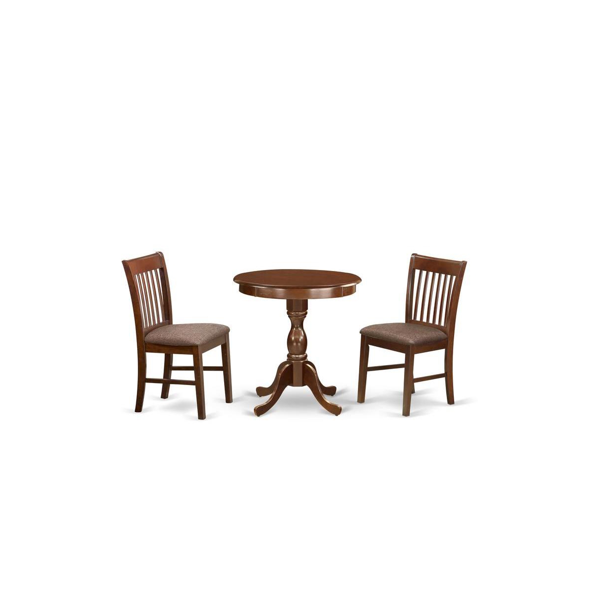 Click here for East West Furniture 3-Pc Dining Room Table Set - 2... prices
