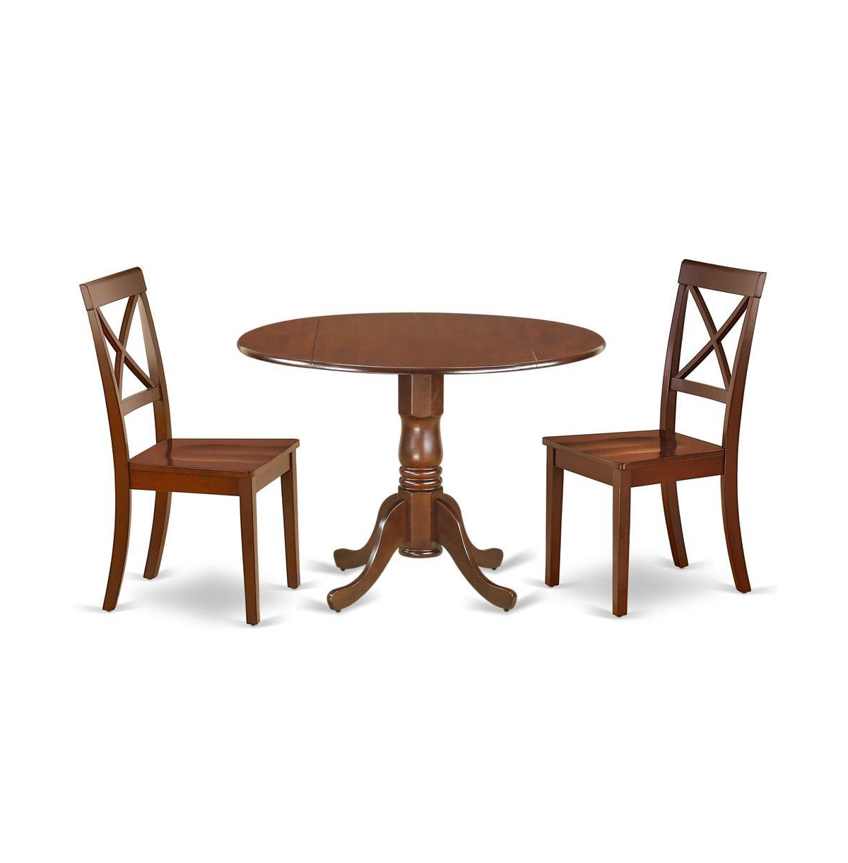 Click here for East West Furniture Dining Room Set Mahogany - Mah... prices