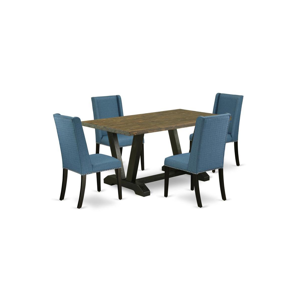 Click here for East West Furniture 5-Piece Amazing Dining Set a G... prices