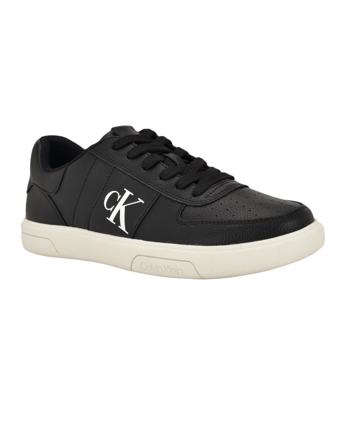 Click here for Calvin Klein Mens Gliano Round Toe Casual Sneakers... prices