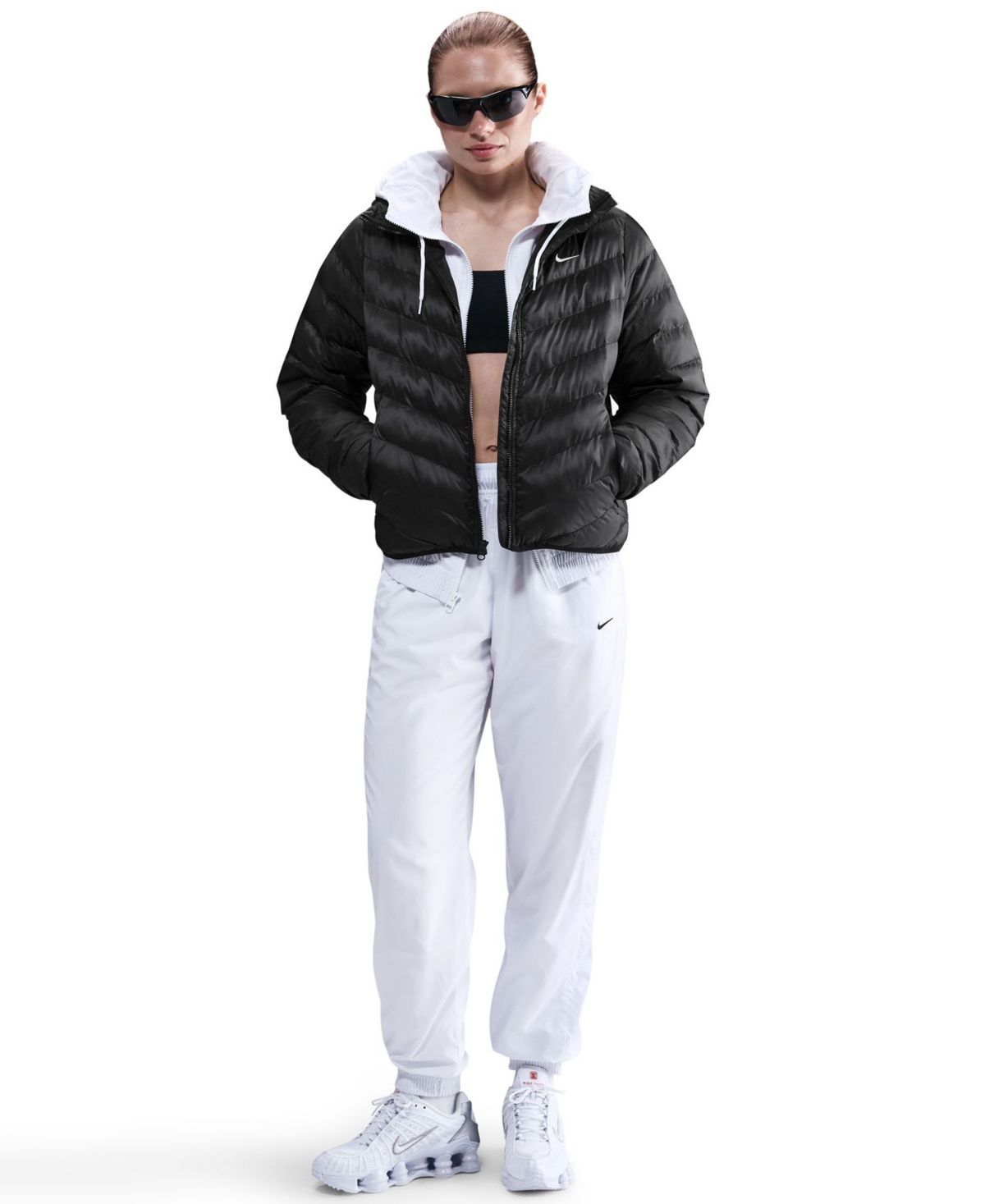 Click here for Nike Sportswear Womens Windpuffer Therma-fit Hoode... prices