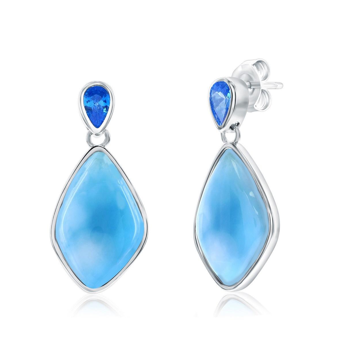 Click here for Caribbean Treasures Sterling Silver  Marquise Shap... prices