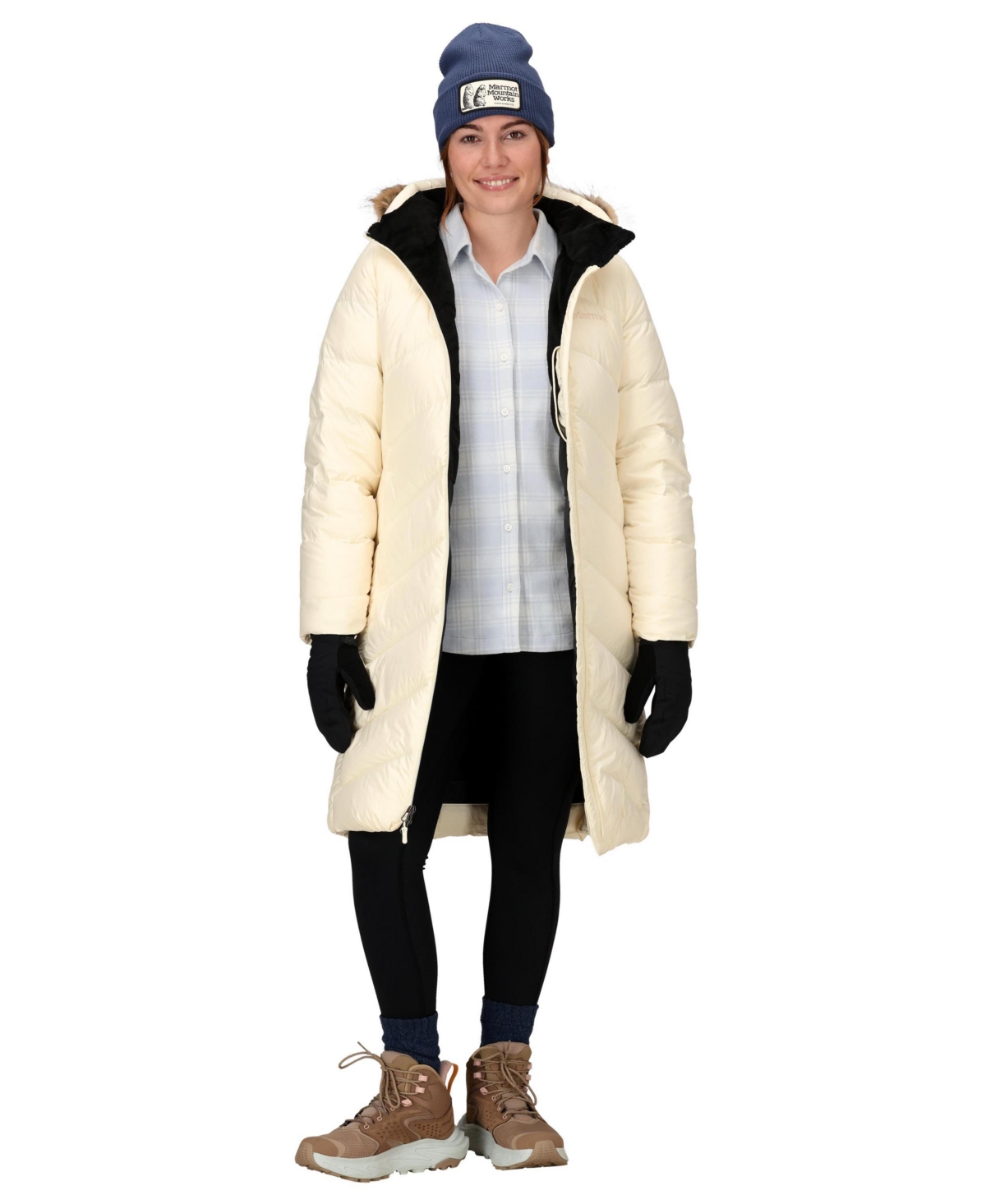 Marmot Womens Montreaux Winter Coat - Papyrus