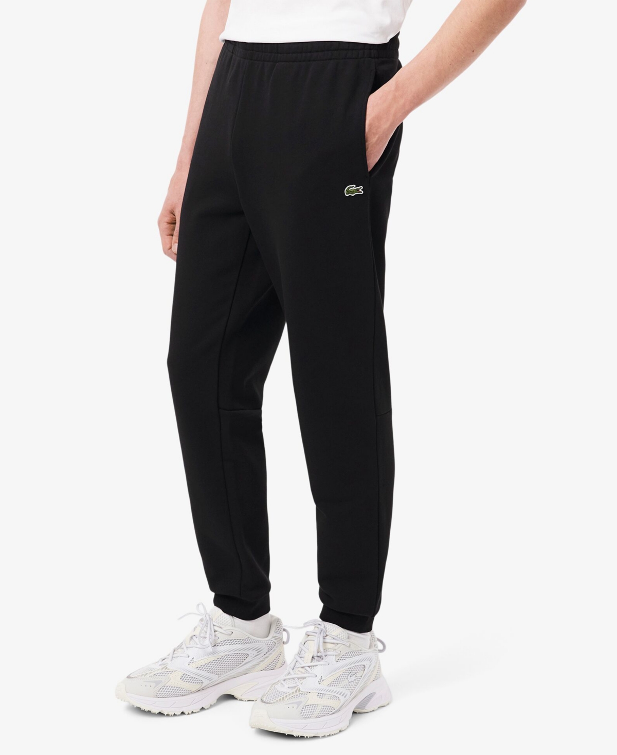 Click here for Lacoste Mens Pocket Detail Sweatpants - Black prices