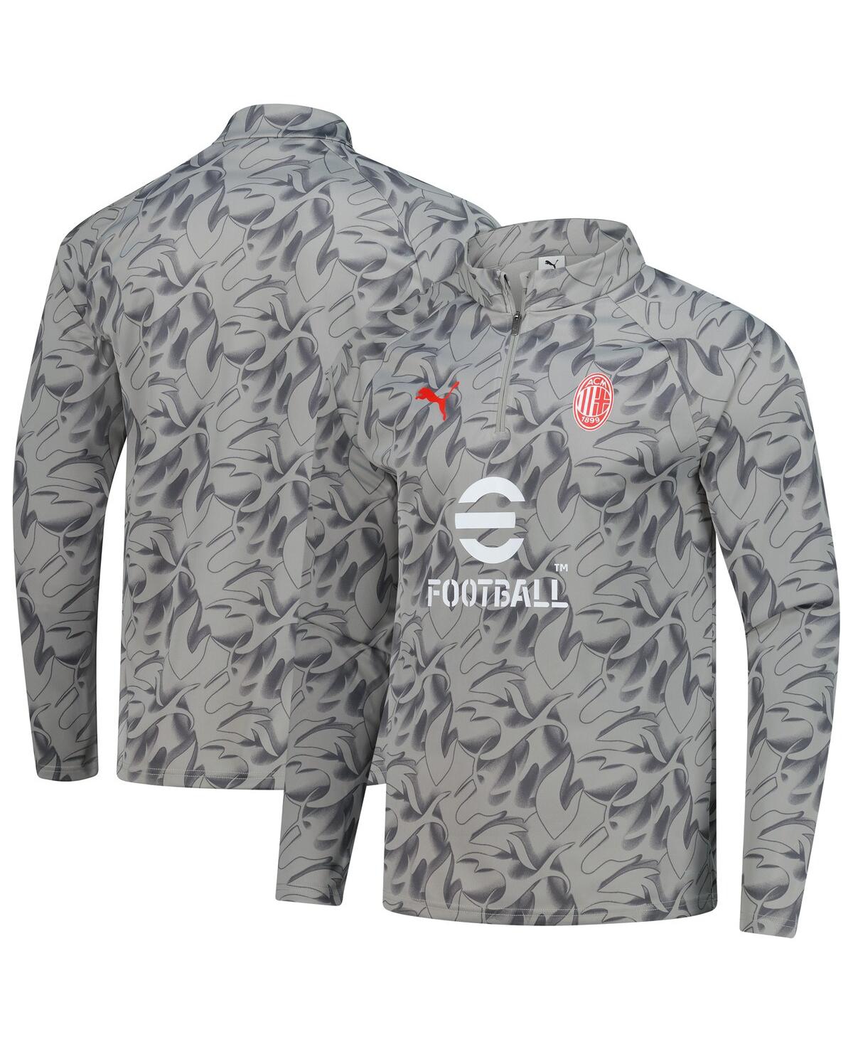 Click here for Puma Mens Gray Ac Milan 2025/26 Pre-Match dryCell... prices