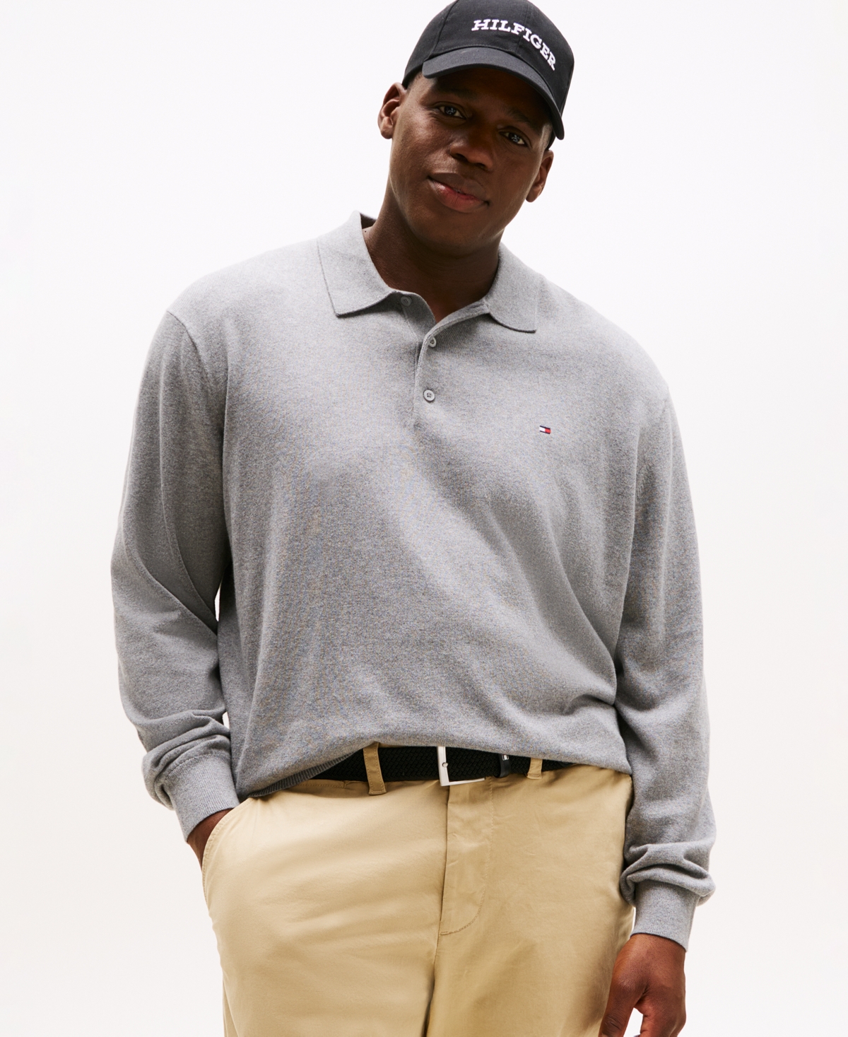 Click here for Tommy Hilfiger Mens Big and Tall Long Sleeve Polo... prices