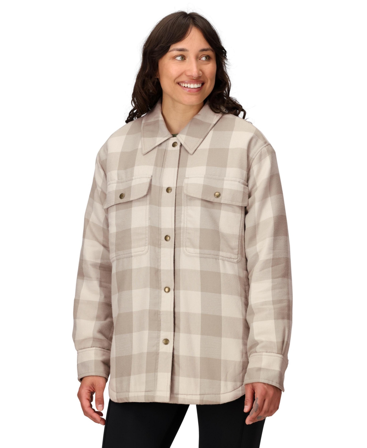 Click here for Marmot Womens Ridgefield Sherpa Lined Flannel Coat... prices