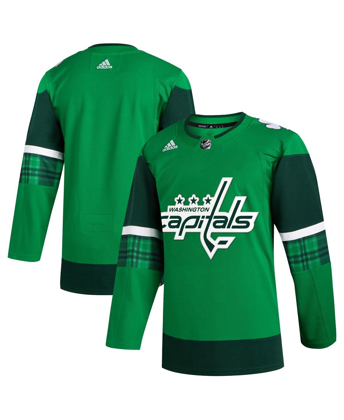 Click here for Adidas Mens Kelly Green Washington Capitals 2023 S... prices