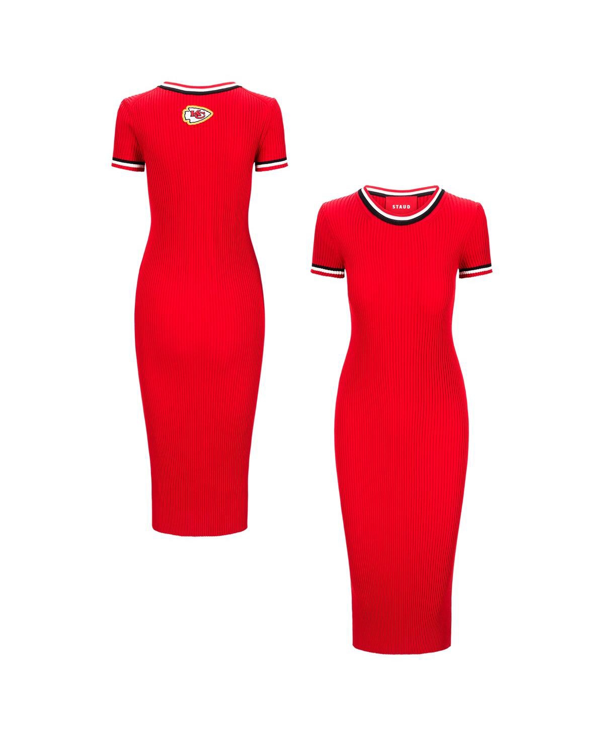 Click here for Staud Womens Red/Black Kansas City Chiefs Colleen... prices