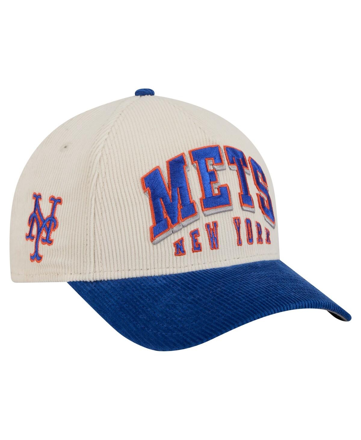 Click here for New Era Mens Cream/Royal New York Mets Sided Cordu... prices