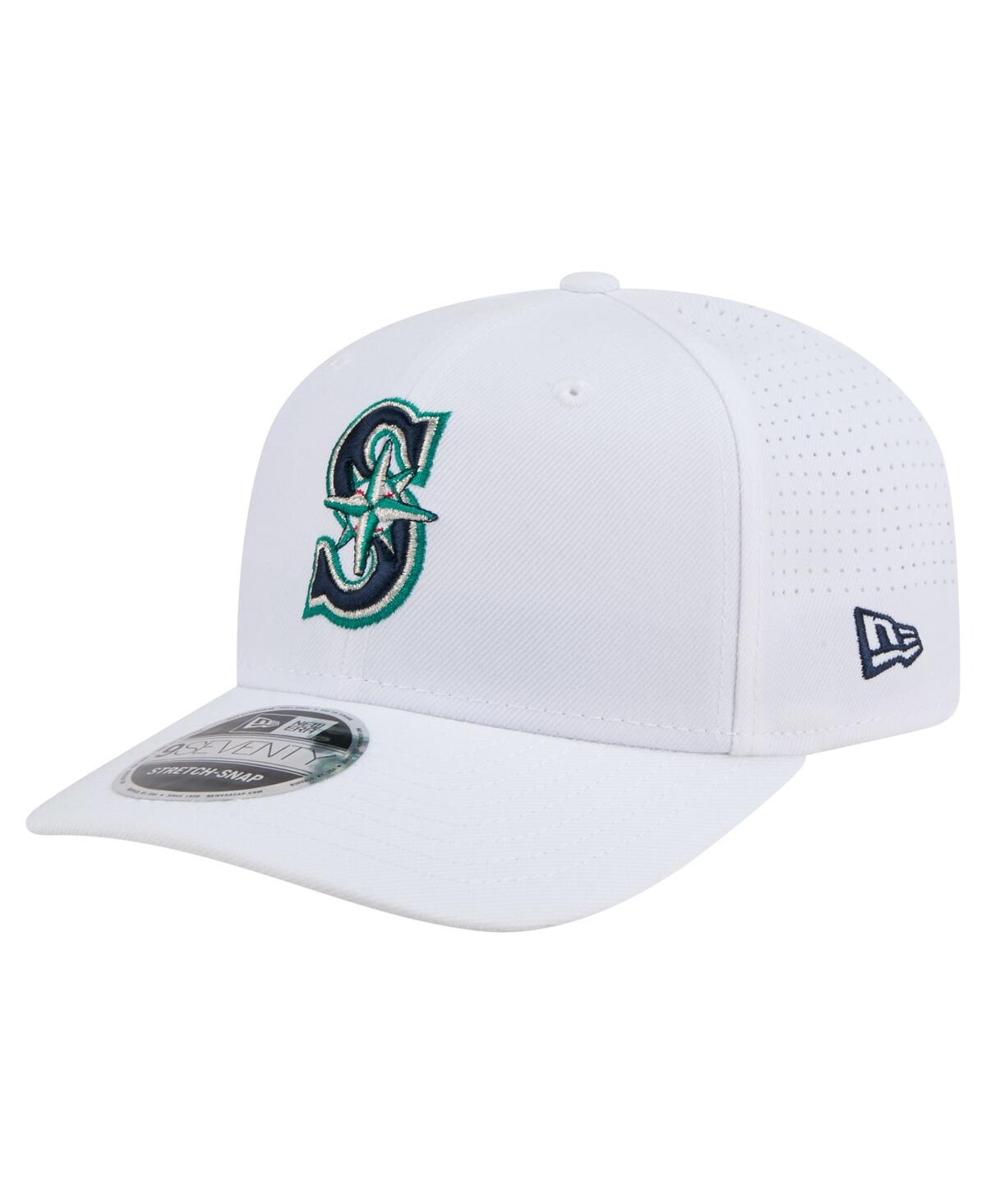 Click here for New Era Mens White Seattle Mariners Coolera 9SEVEN... prices