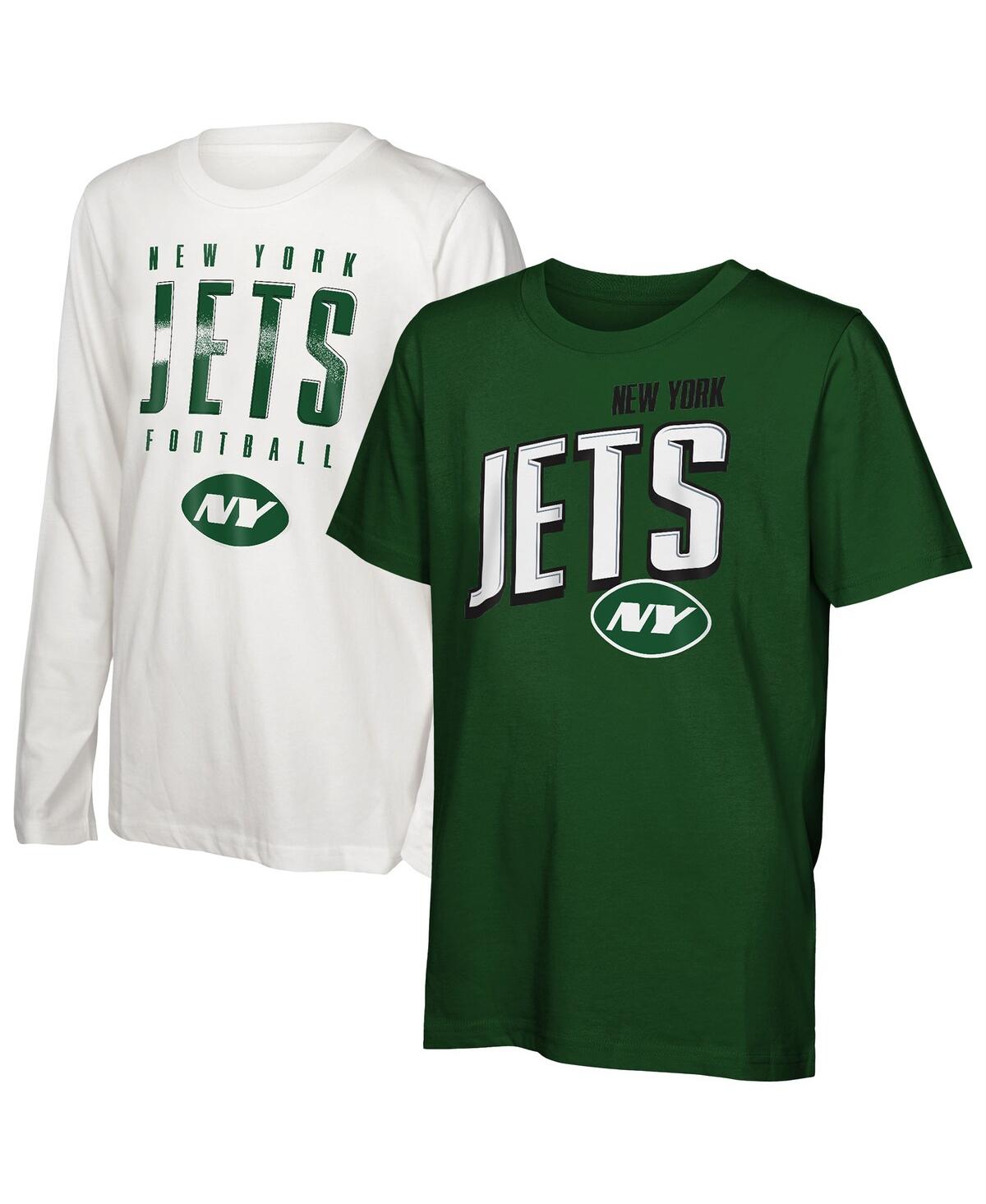 Click here for Outerstuff Big Boys and Girls New York Jets The Mi... prices