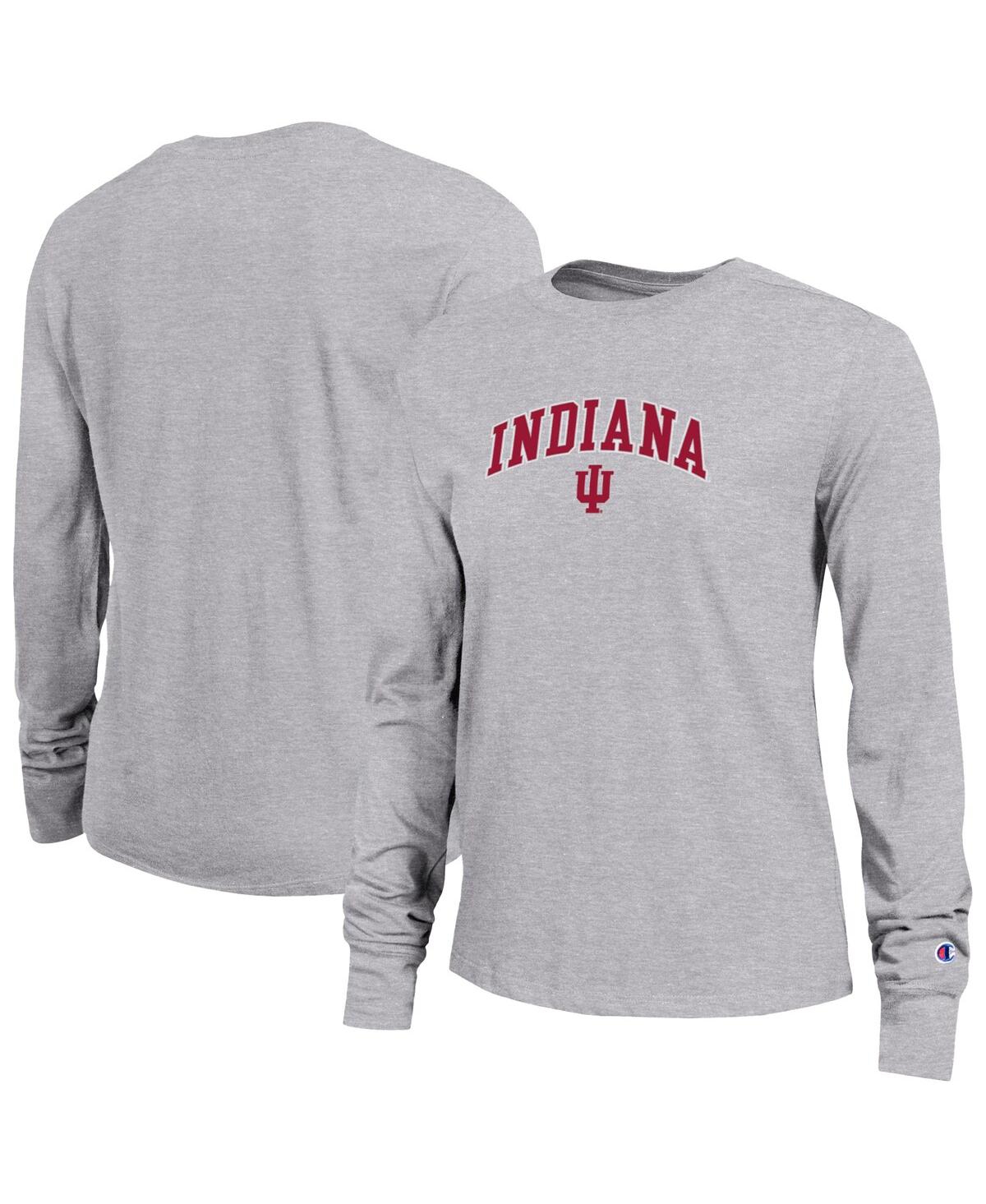Click here for Champion Womens Gray Indiana Hoosiers Arch Over Lo... prices