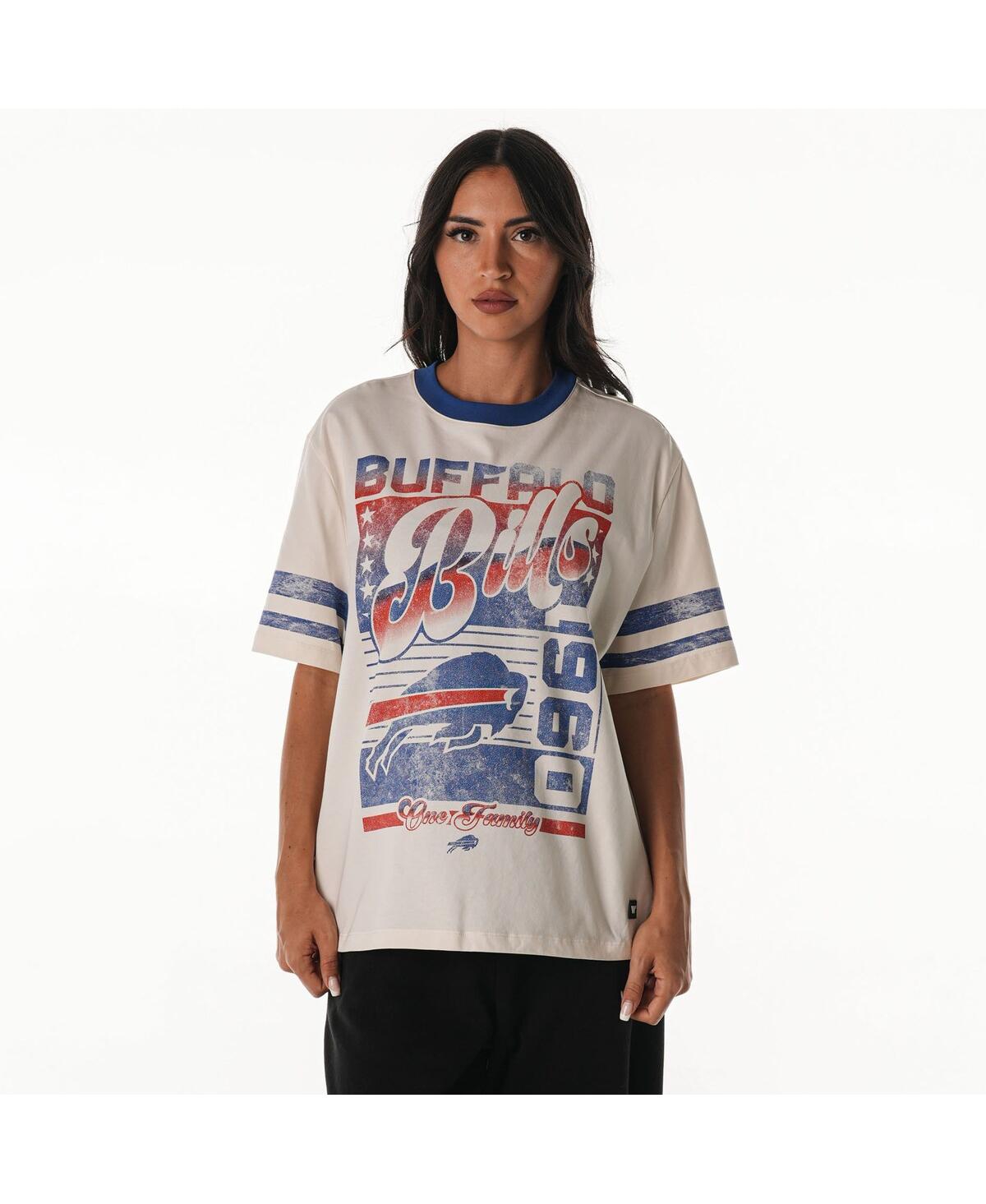 Click here for The Wild Collective Womens Cream Buffalo Bills Vin... prices