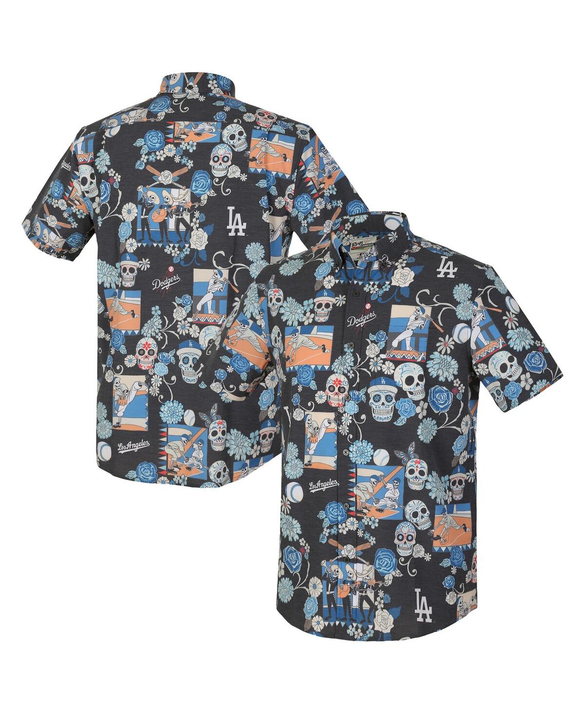 Click here for Reyn Spooner Mens Black Los Angeles Dodgers Dia De... prices