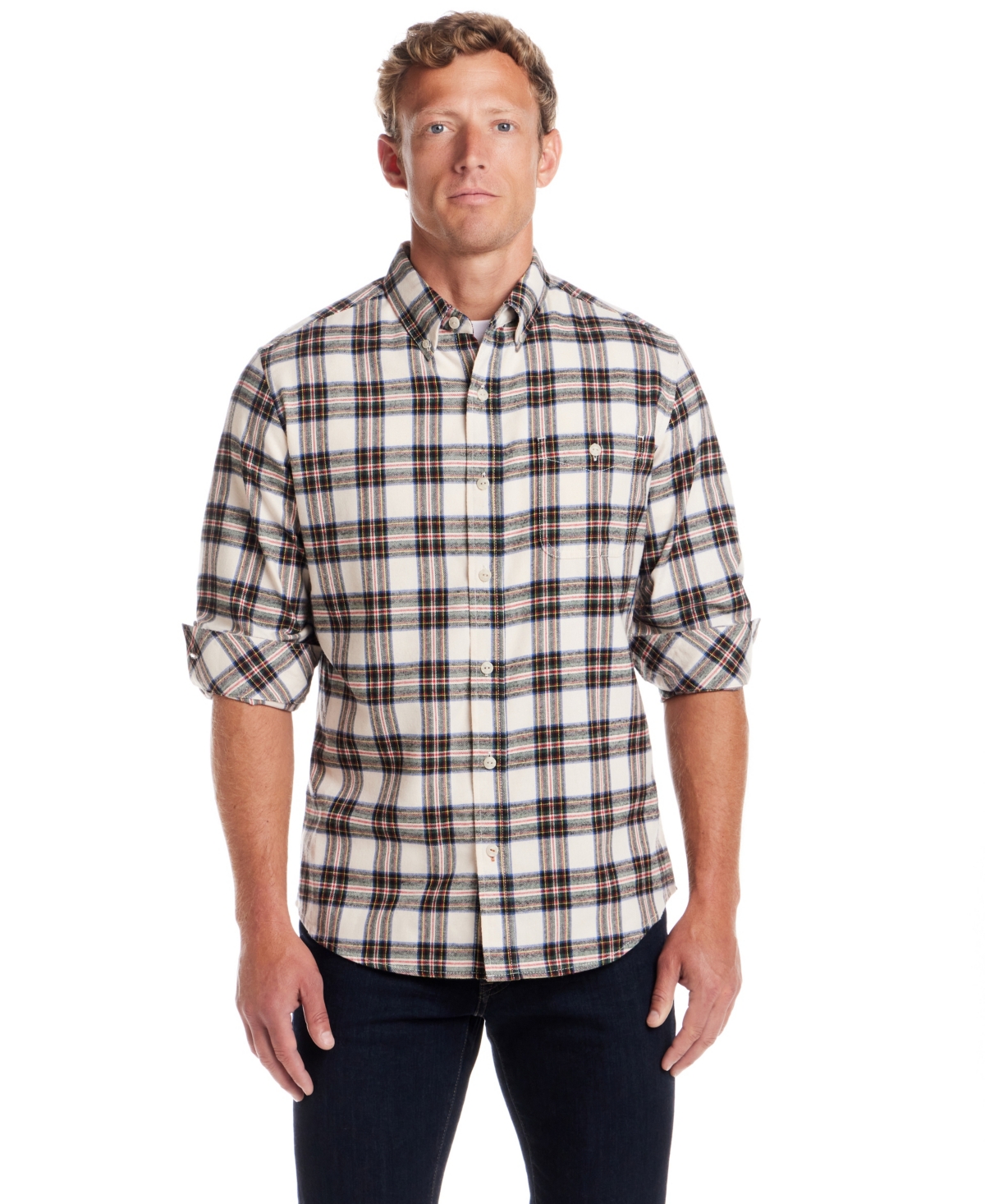 Click here for Weatherproof Vintage Mens Plaid Flannel Shirt - Sh... prices