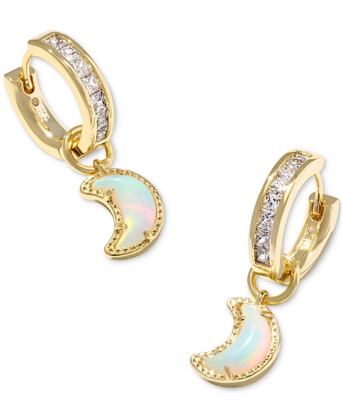 Click here for Kendra Scott Moon Kyocera Oparex Opal and Cubic Zi... prices