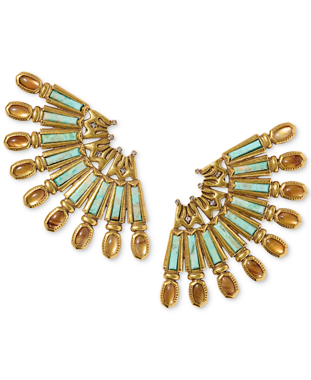 Click here for Kendra Scott Catherine Multi-Stone Gold-Tone State... prices