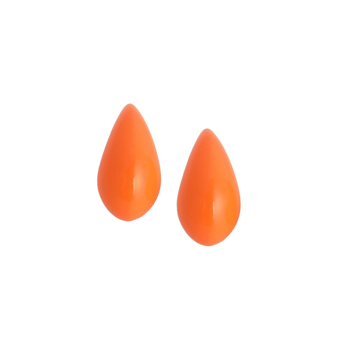 Click here for Sohi Womens The Small Teardrop Stud Earrings - Ora... prices