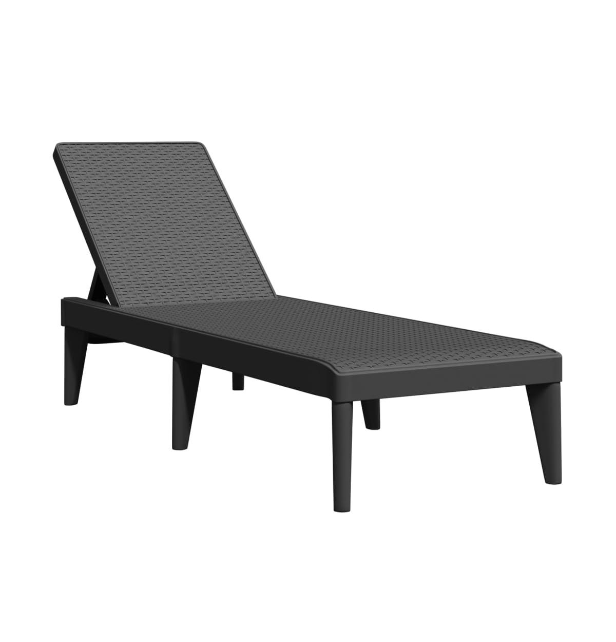 Click here for Sun Lounger Anthracite 100 Polypropylene Standard... prices