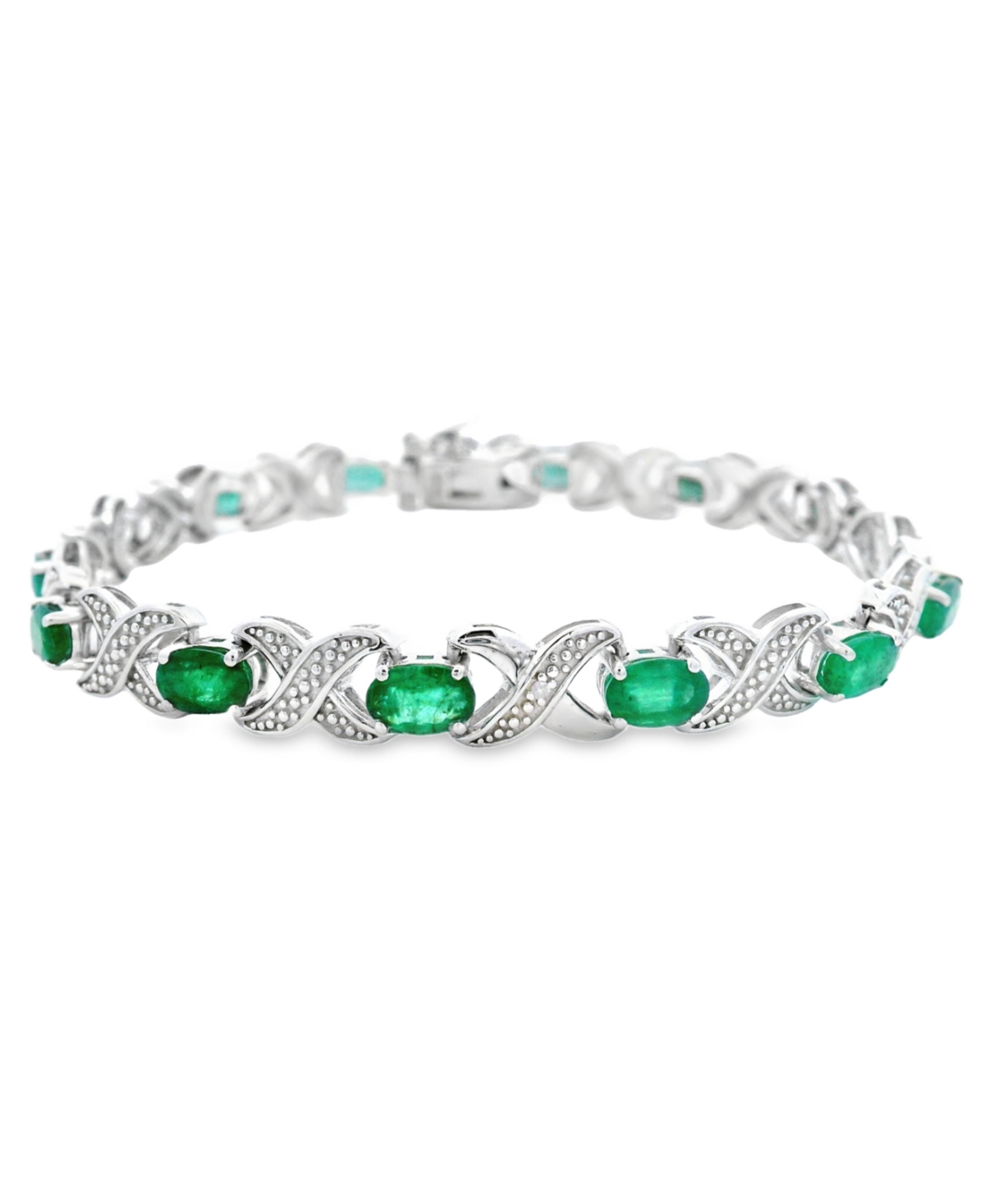 Click here for Macys Oval Emerald (5.60 ct. t.w.) and Diamond Bra... prices