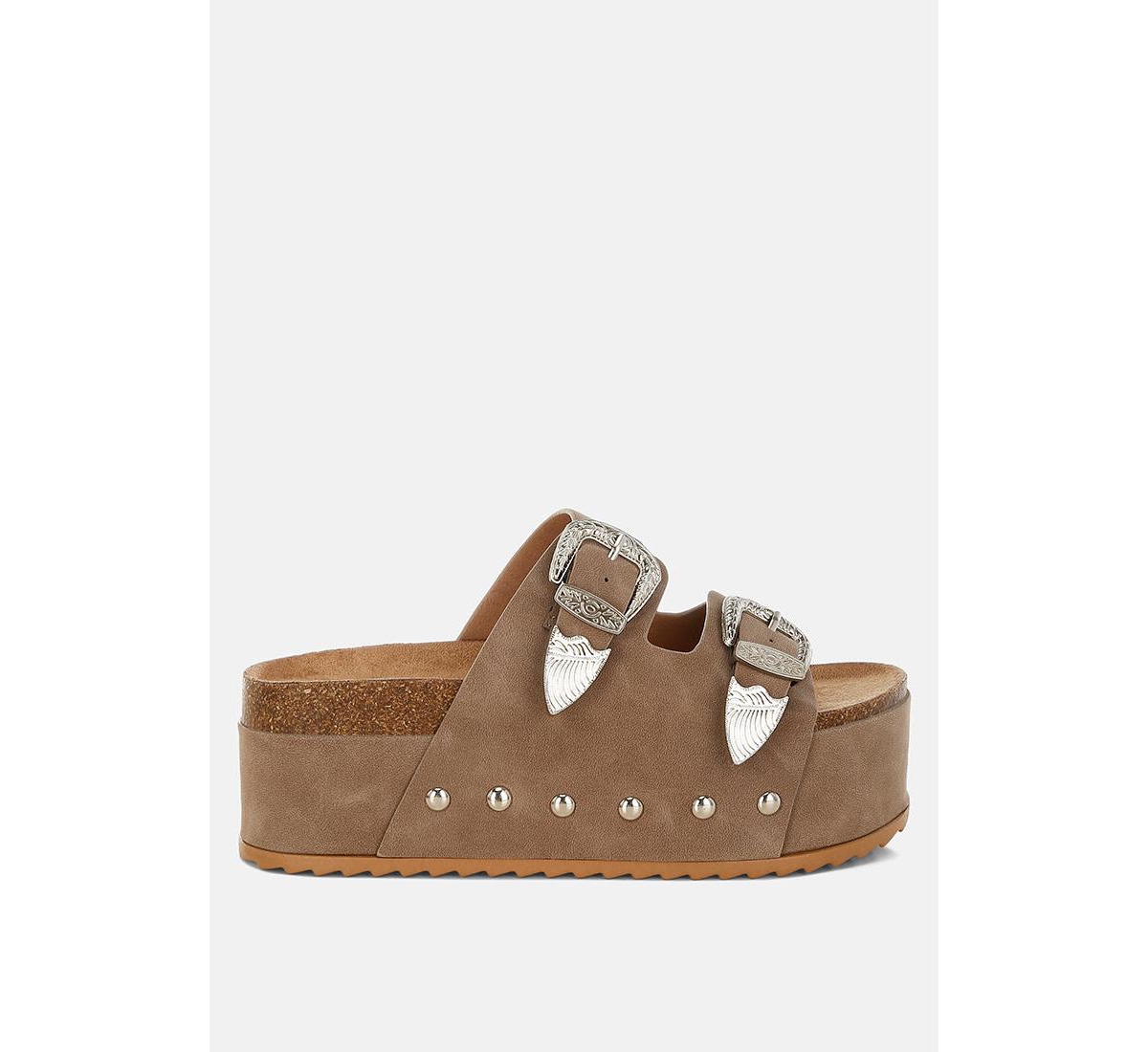 Click here for London Rag Zaphod Faux Leather Flatform Slip Ons W... prices