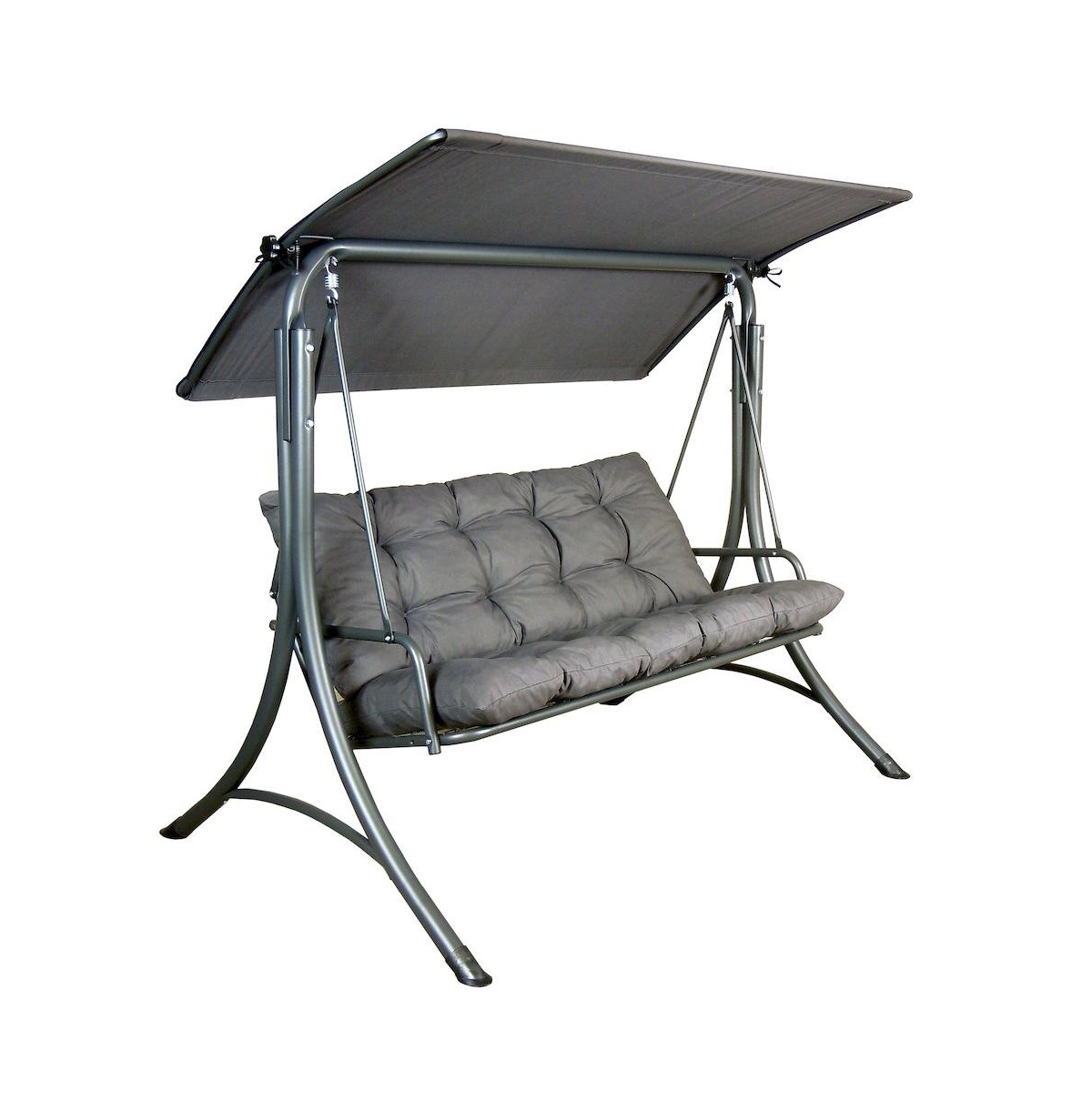 Click here for Sunjoy 3-Person Deluxe Outdoor Patio Garden Steel... prices