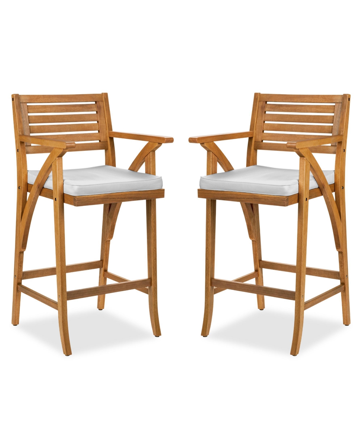 Click here for Best Choice Products Set of 2 Outdoor Acacia Wood... prices