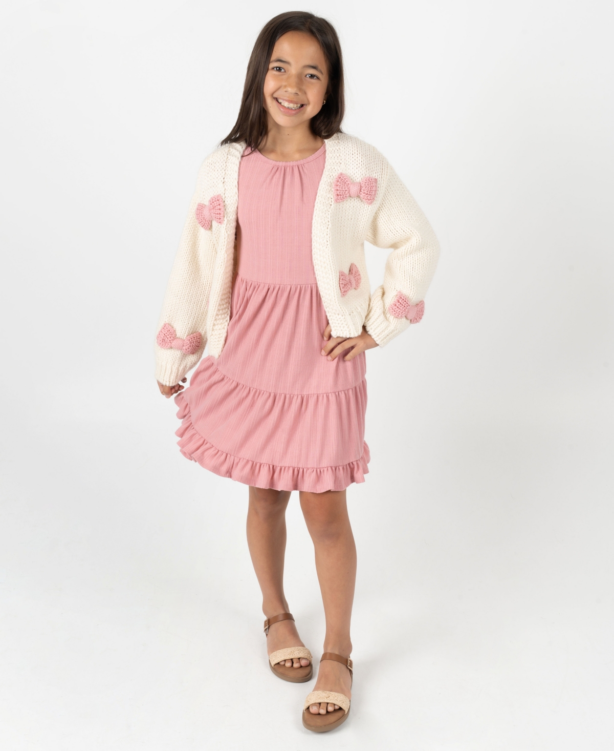 Click here for Rare Editions Big Girls 7-16 2-Piece Tiered Dress... prices