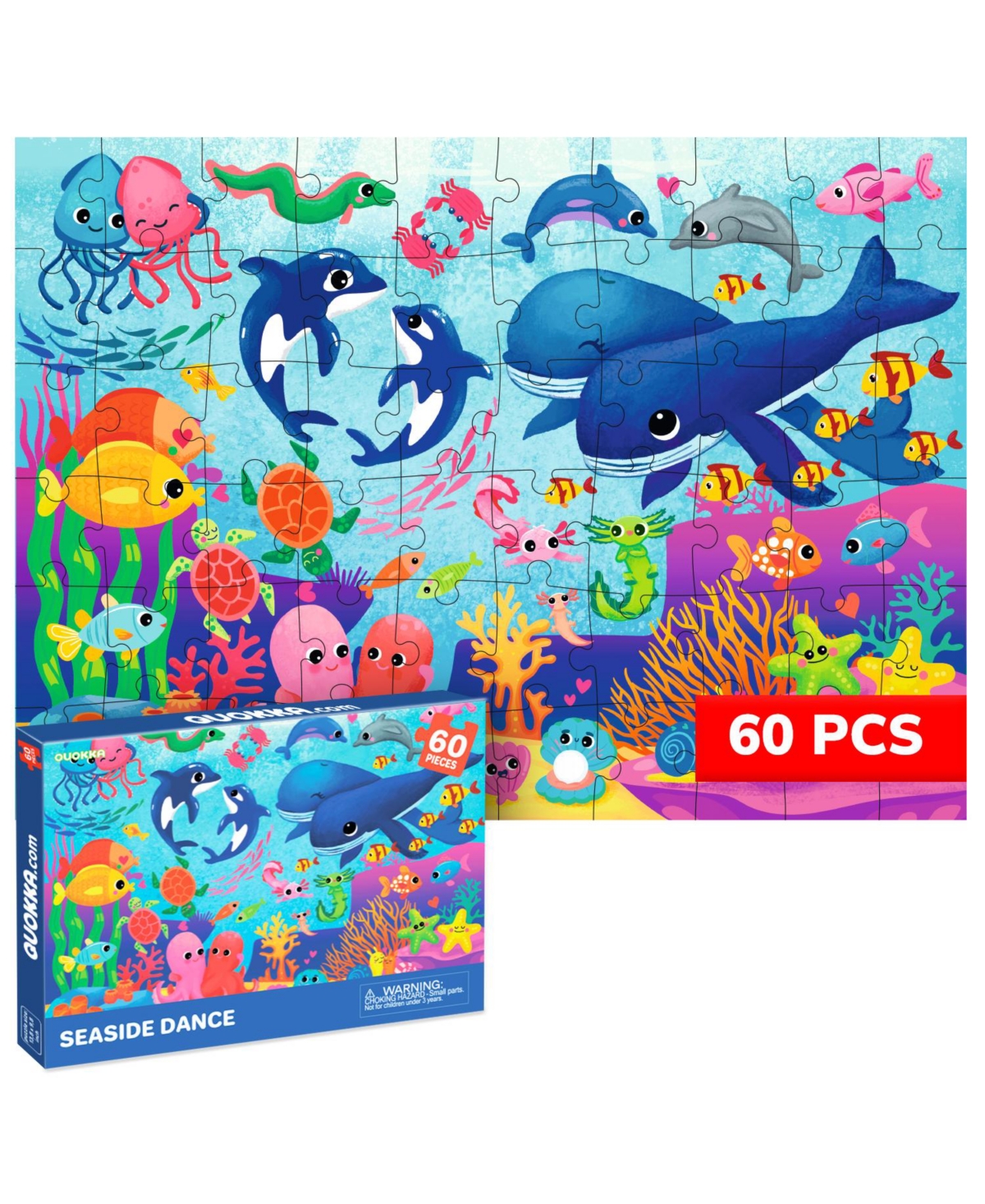 Click here for Quokka 60 Pieces Jigsaw Puzzles for Kids Ages 4-6... prices