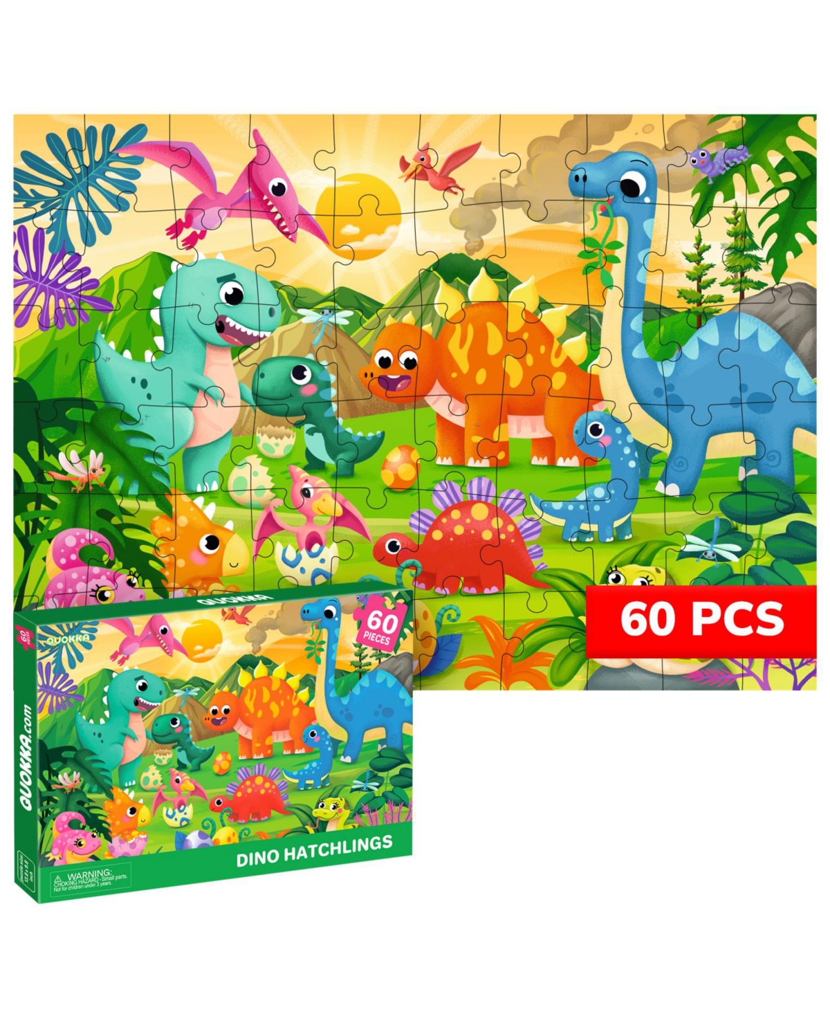 Click here for Quokka 60 Pieces Jigsaw Puzzles for Kids Ages 4-6... prices