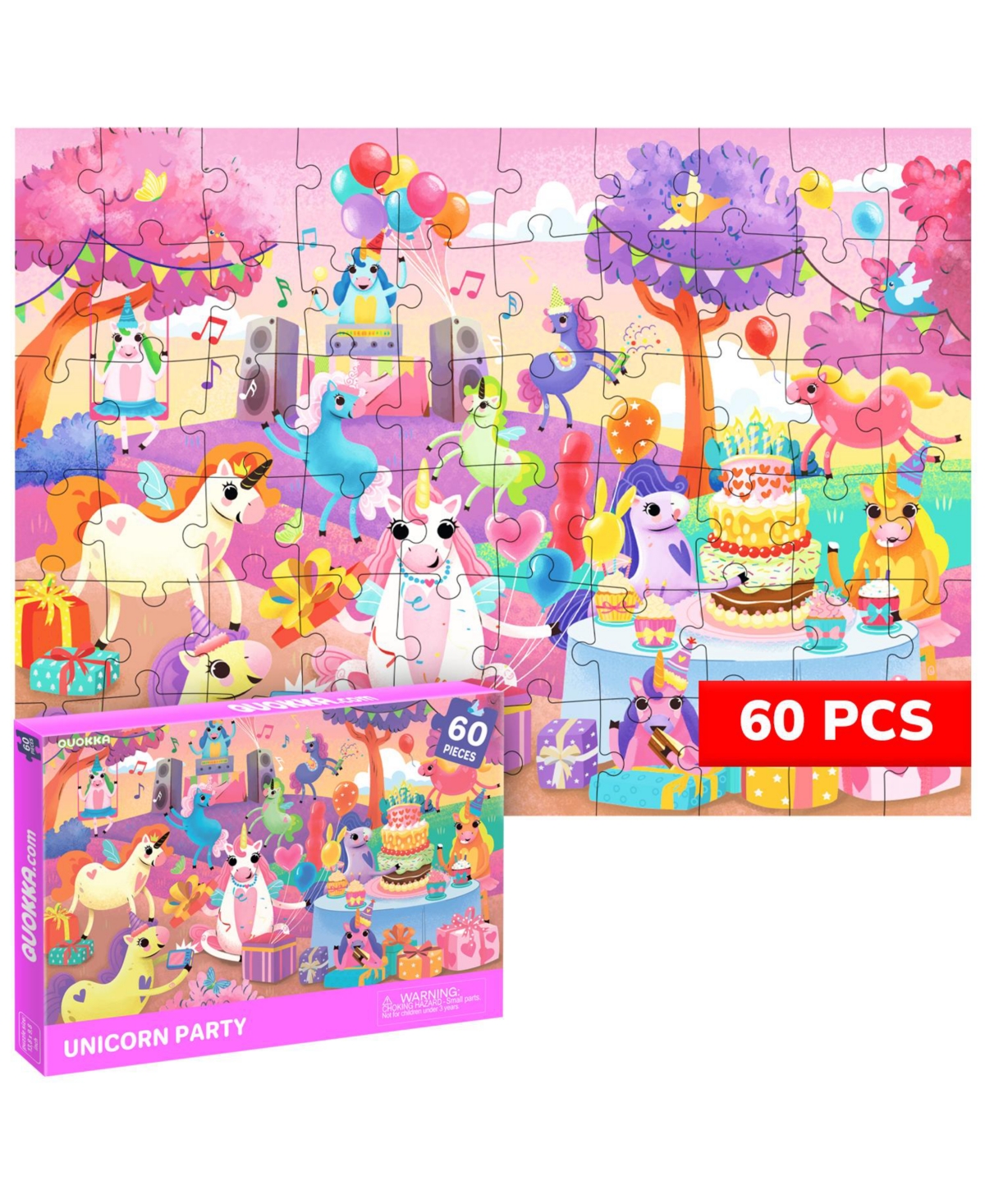 Click here for Quokka 60 Pieces Jigsaw Puzzles for Kids Ages 4-6... prices