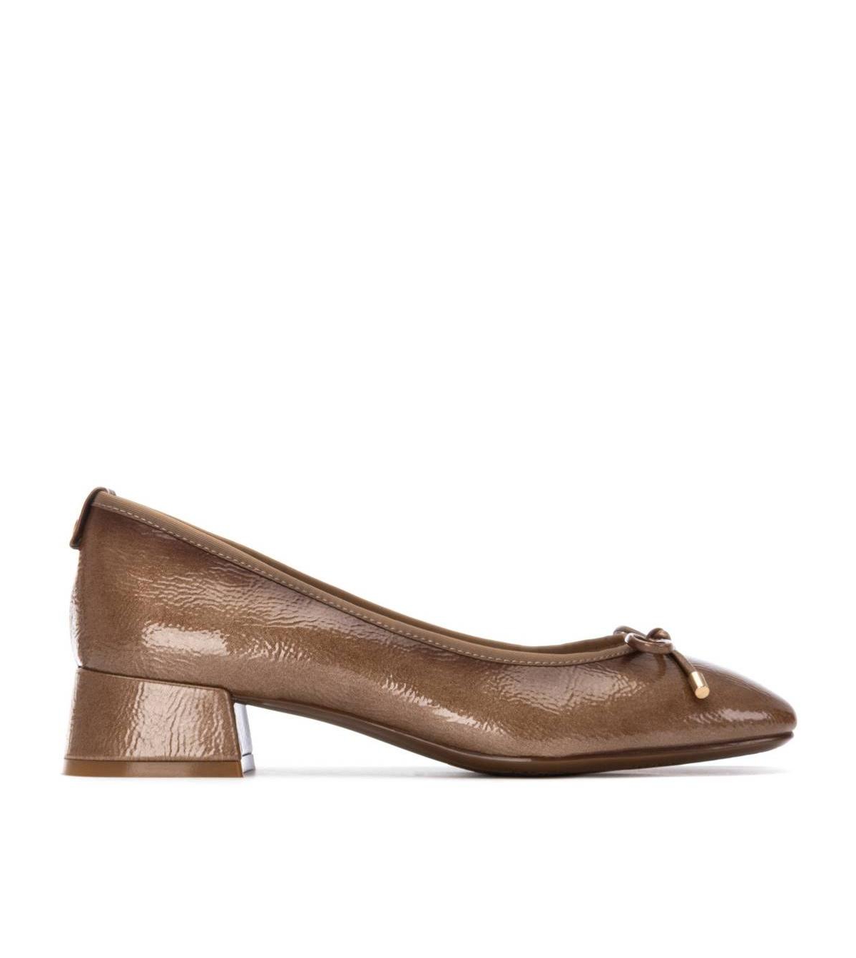 Click here for Xti Womens Patent Leather Block Heel Pumps By Xti... prices