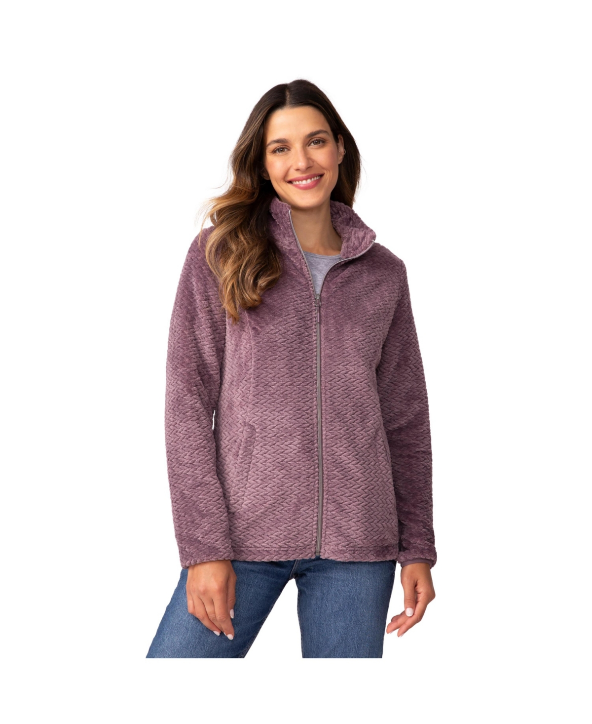 Click here for Free Country Womens Cable Braided Butter Pile Jack... prices