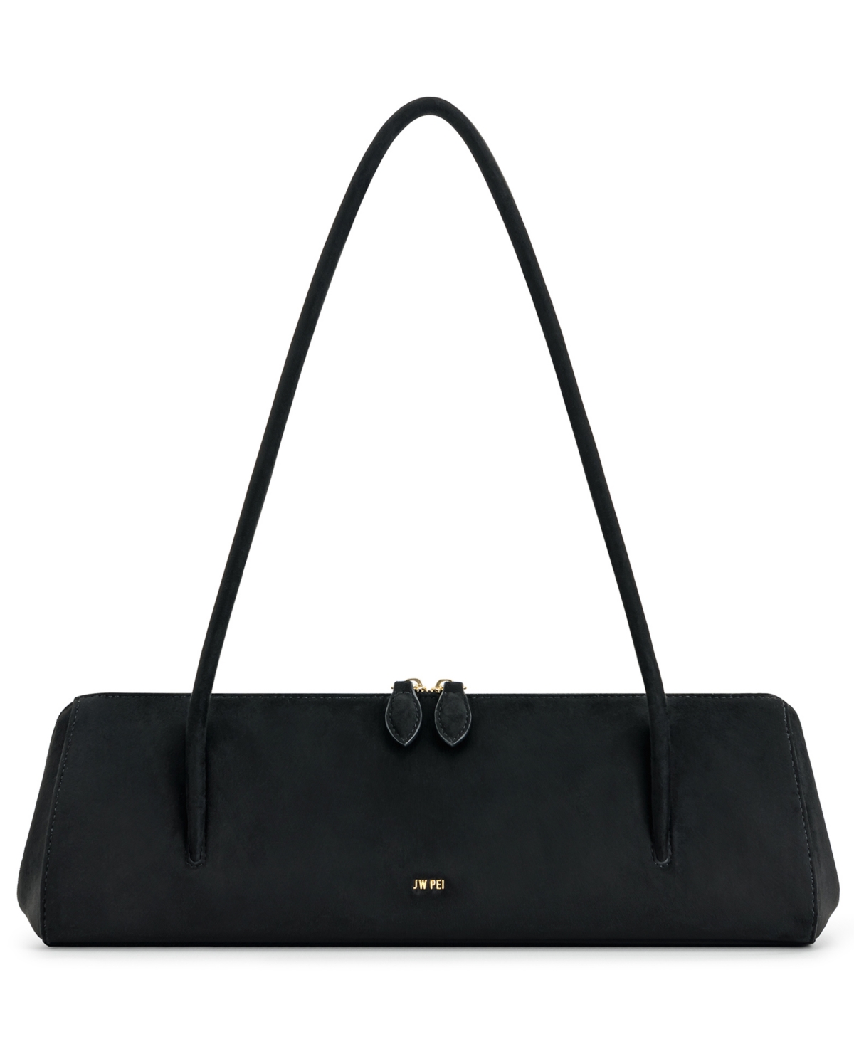 Click here for Nova Baguette Style Shoulder Bag - Black - Black prices