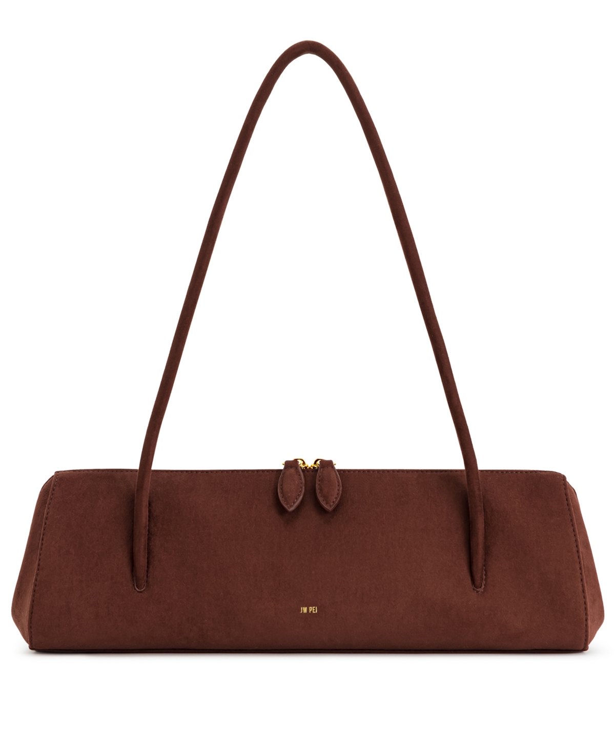 Click here for Nova Baguette Style Shoulder Bag - Brown - Brown prices