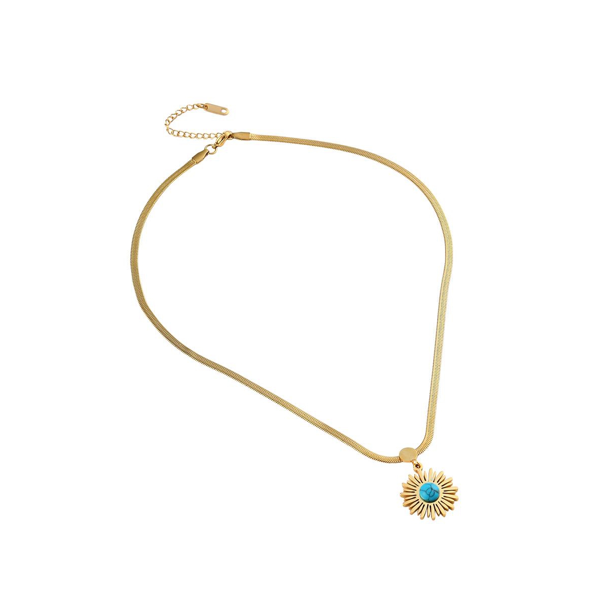 Click here for Sohi Womens The Soleil Pendant Necklace - Gold prices