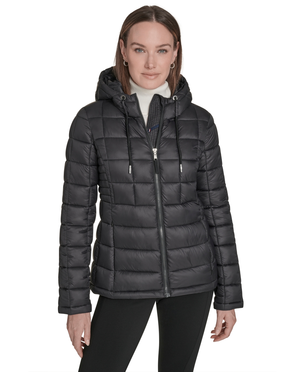 Click here for Tommy Hilfiger Womens Packable Hooded Puffer Jacke... prices