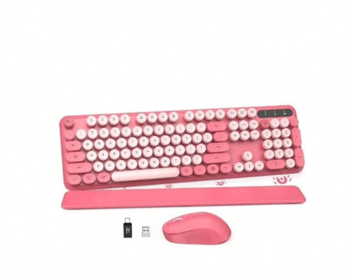 Click here for Wireless Keyboard And Mouse Combo - Round Keycaps... prices