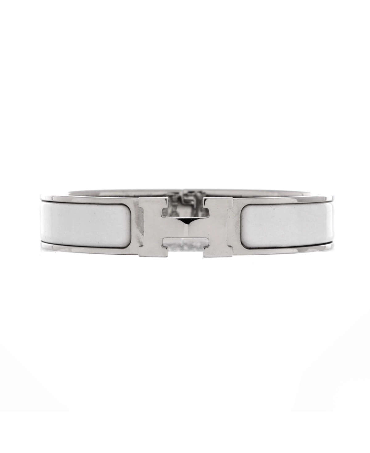 Click here for Pre-Owned Hermes Clic H Bracelet - Enamel prices