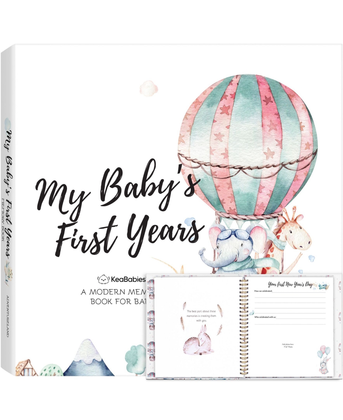 Click here for KeaBabies Craft Baby Memory Book  First 5 Years Ba... prices