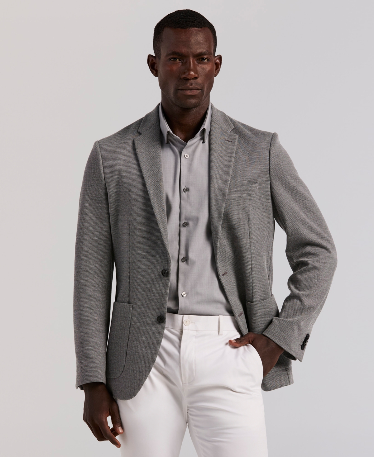 Click here for Perry Ellis Mens Single Breasted Textured Blazer J... prices