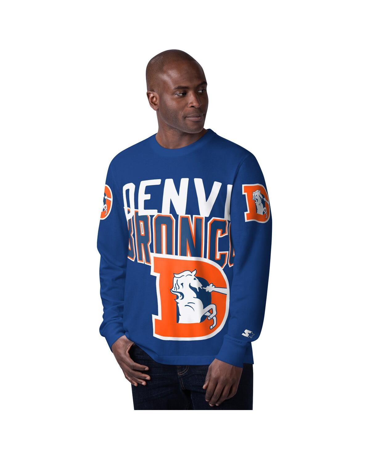 Click here for Starter Mens Navy Denver Broncos Extreme Clutch Hi... prices