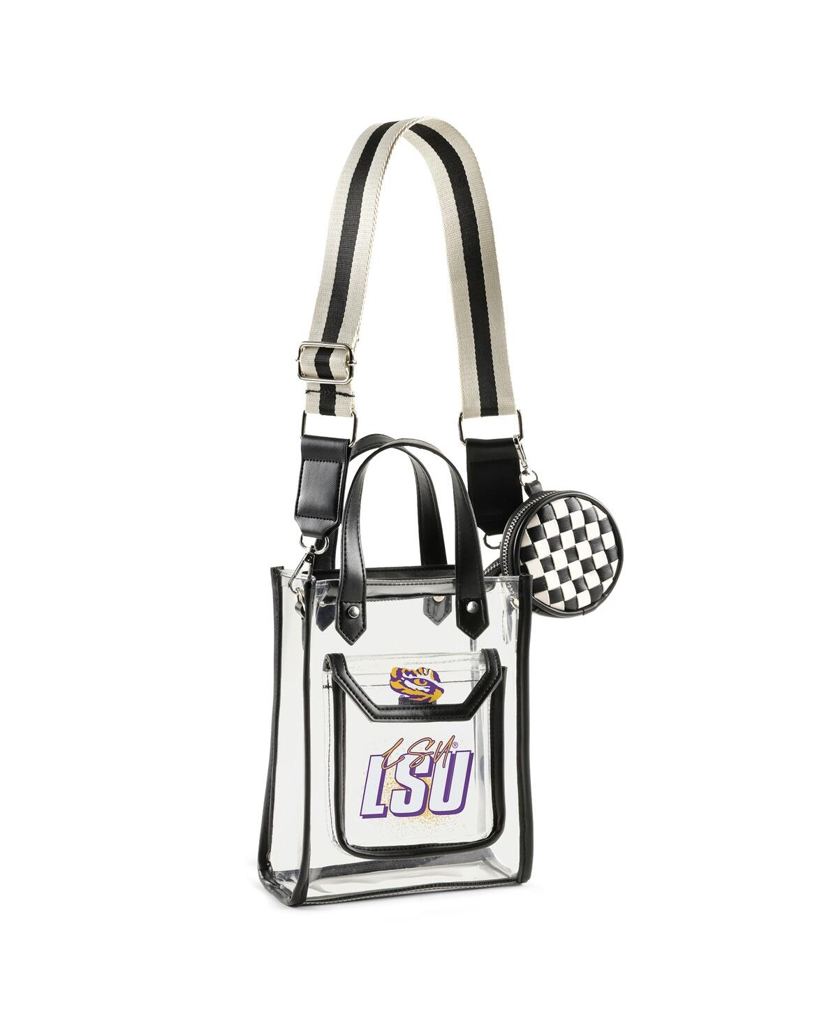 Click here for Wear by Erin Andrews Lsu Tigers Clear Stadium Cros... prices