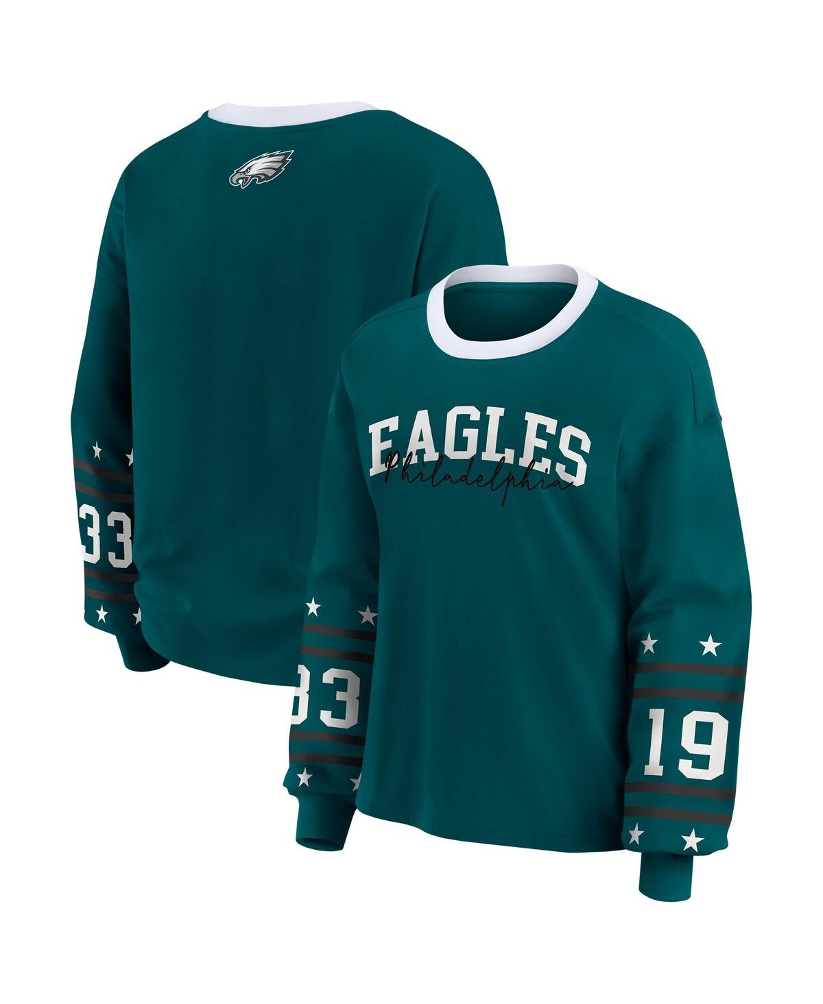 Click here for Wear by Erin Andrews Womens Midnight Green Philade... prices