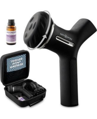 LifePro Spinergy Oil-Compatible Massage Gun – Deep Tissue Rotary ...