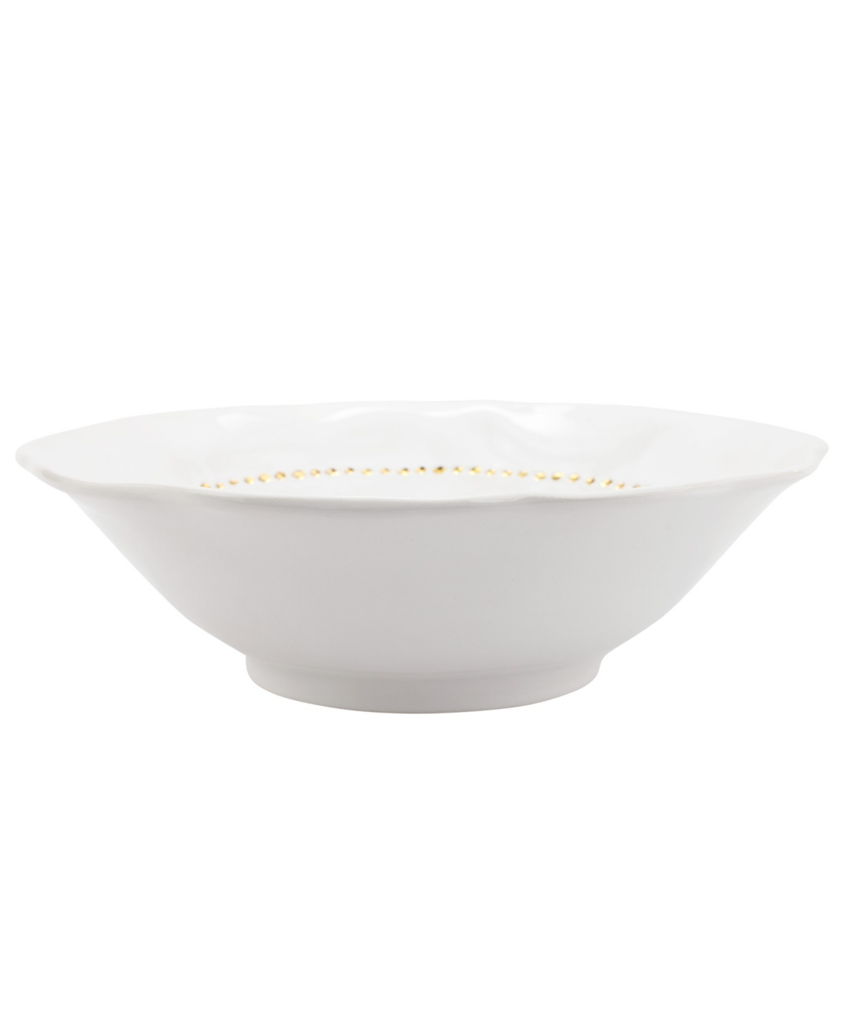 Click here for Vietri Giorno di Festa Medium Serving Bowl - White prices