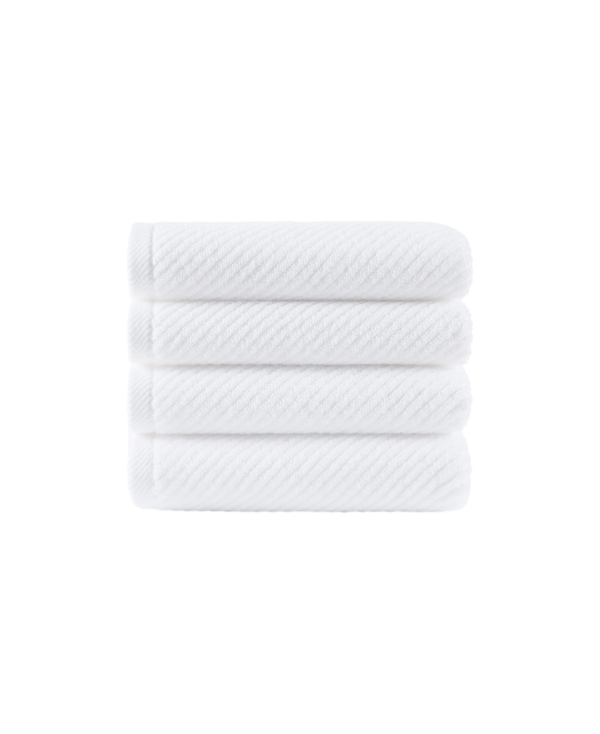 Click here for Madison Park Diagonal Ribbed Cotton 4-Pc. Hand Tow... prices