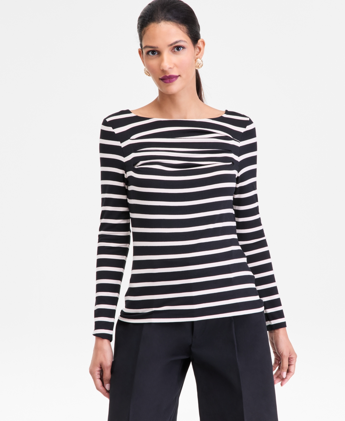 Click here for I.n.c. International Concepts Womens Long-Sleeve B... prices