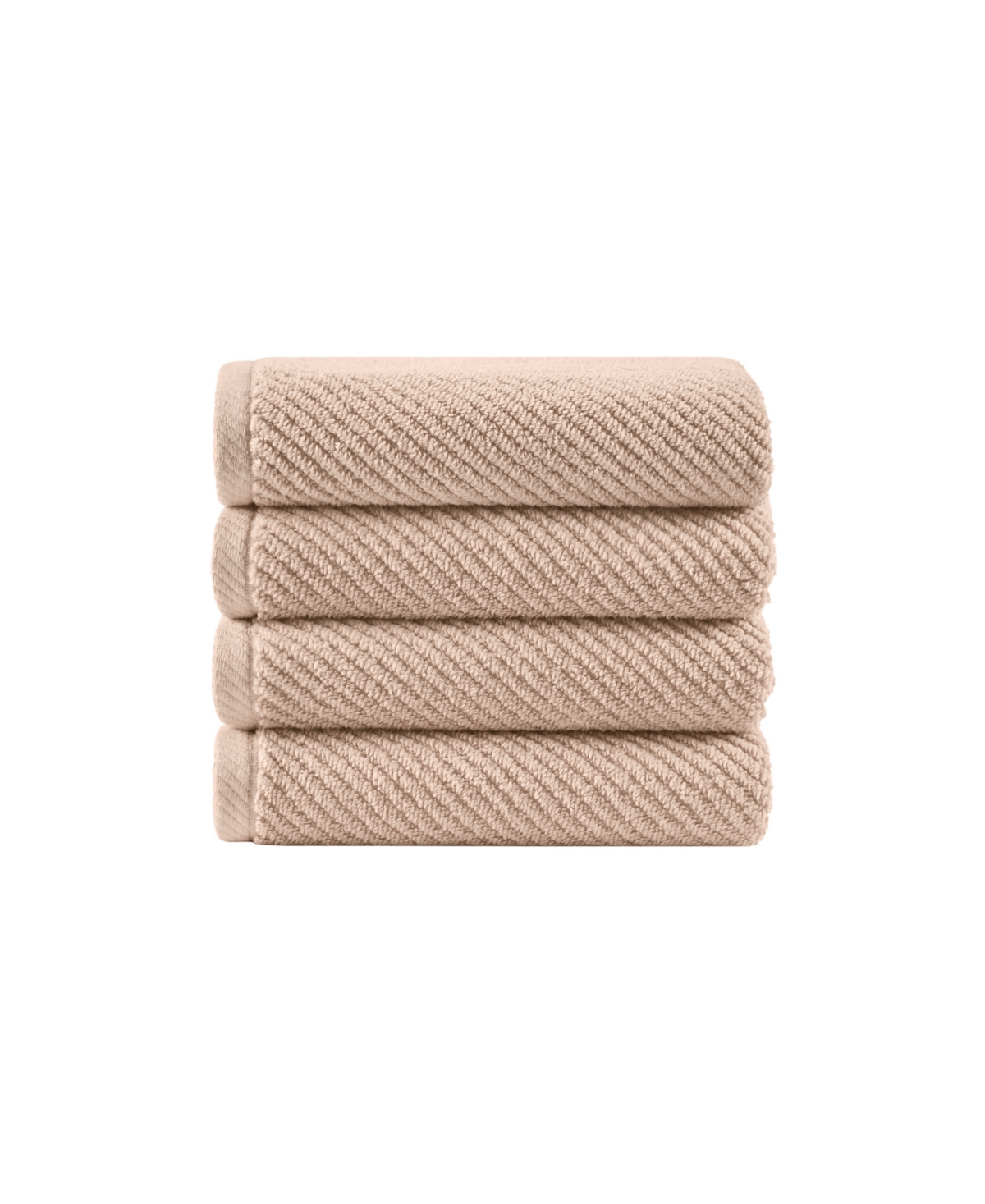 Click here for Madison Park Diagonal Ribbed Cotton 4-Pc. Hand Tow... prices